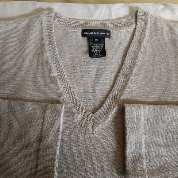 Club Monaco | Sweaters | Merino Wool Sweater With Spandex Fit | Poshmark
